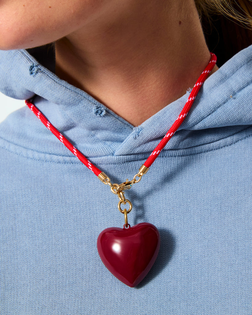 The Happy Cord Charm Necklace – Roxanne Assoulin