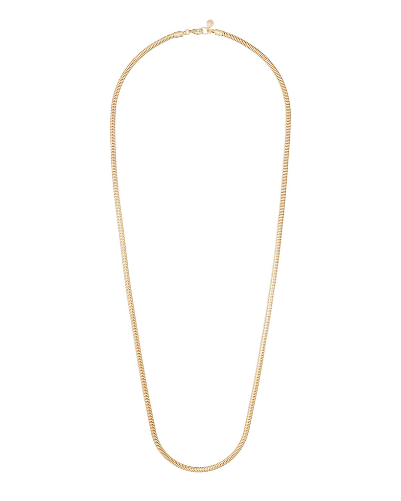 The Long Snake Chain Necklace – Roxanne Assoulin